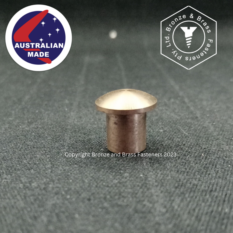 4030 - 139903 - Silicon Bronze Chicago Nut round no drive - M6 – Bronze ...