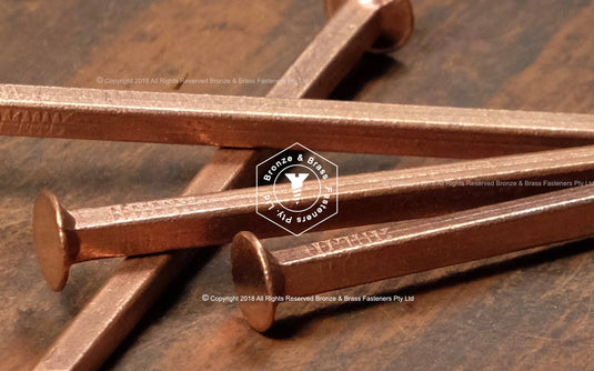 Brass Nails, Silicon Bronze Nails, Copper Nails, Slate Nails – Bronze ...